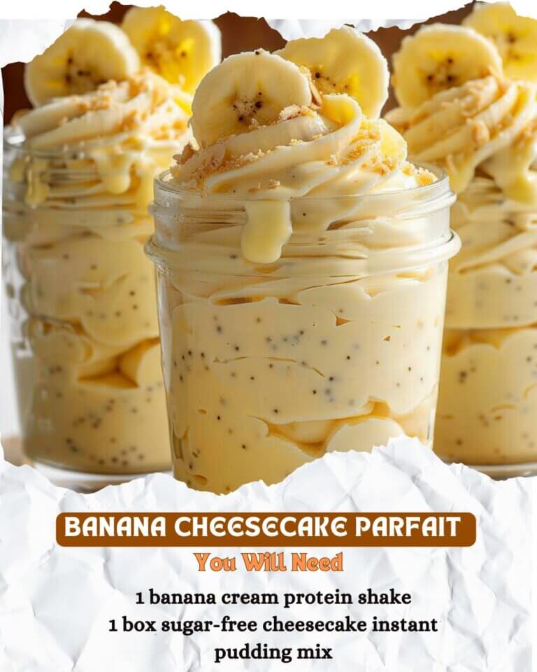 Banana Cheesecake Parfait