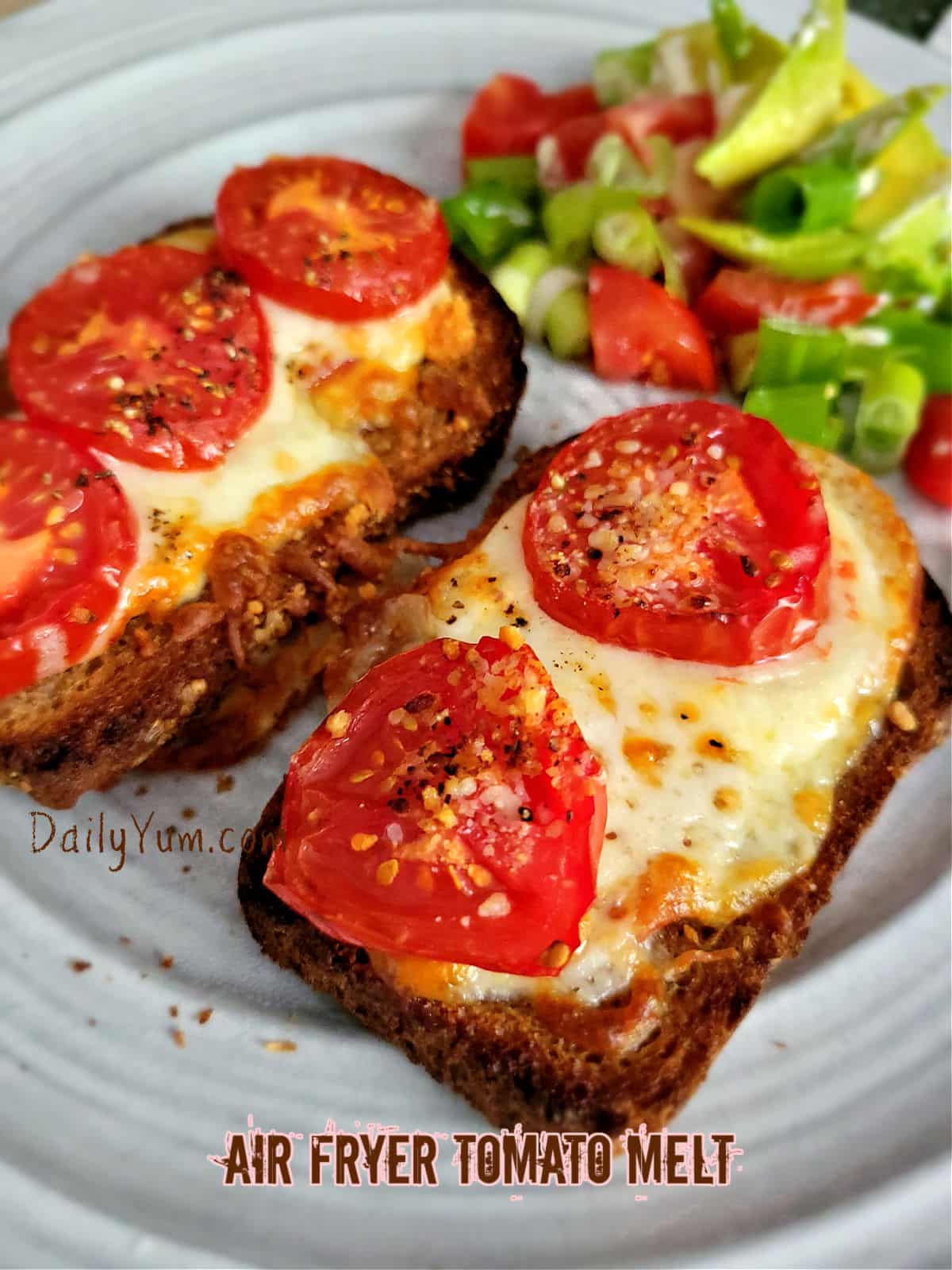 Air Fryer Tomato Melt