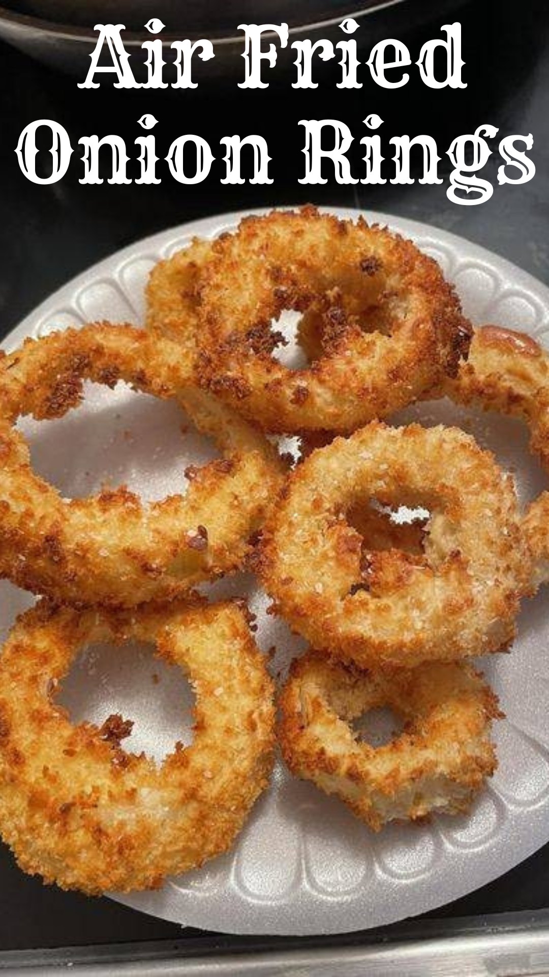 Rings Of Air-fried Onions