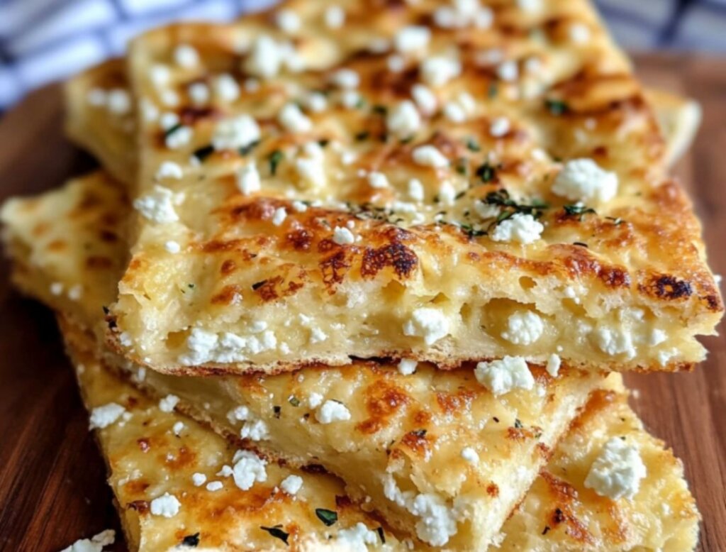 Easy Feta Flatbread