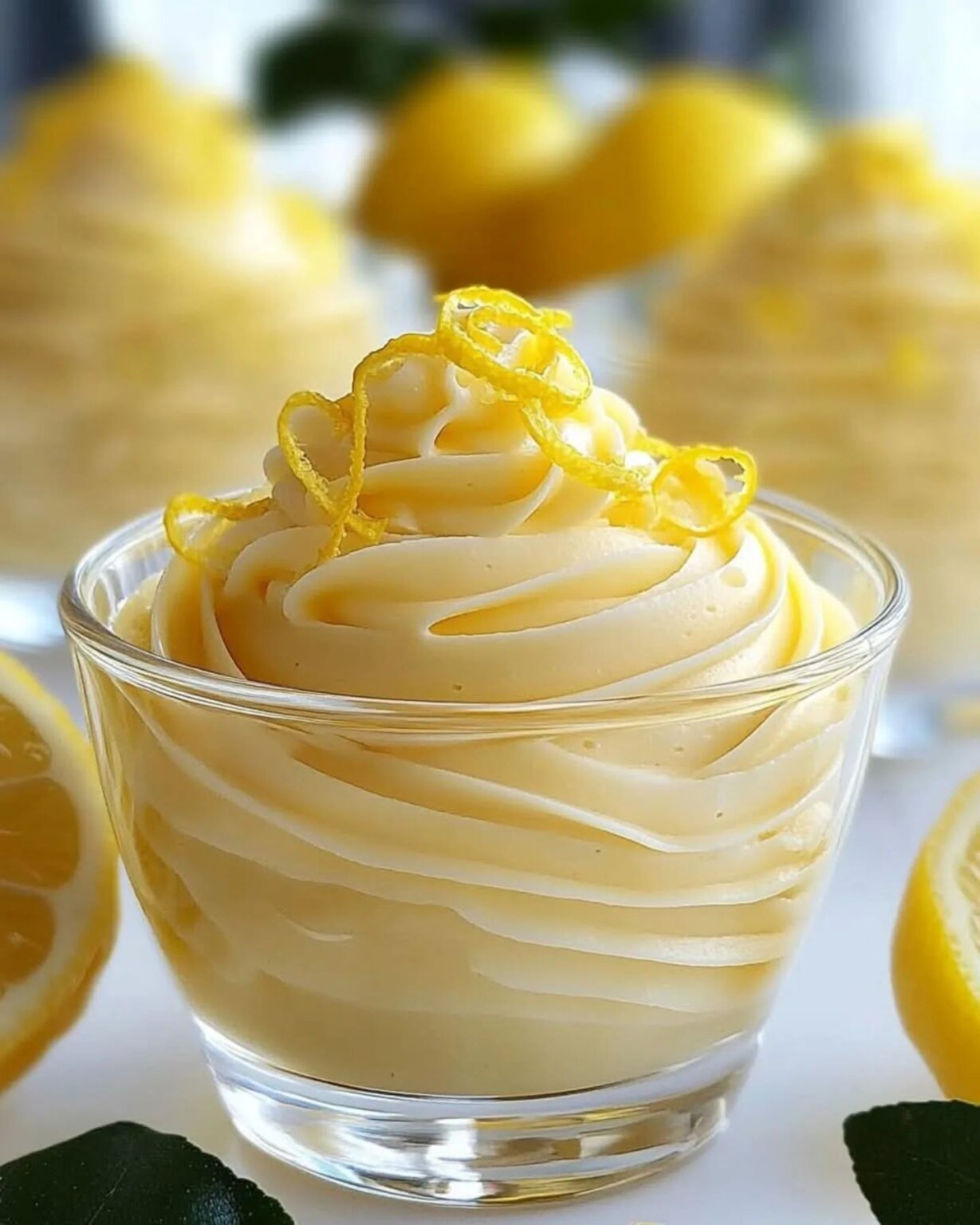 Creamy Lemon Mousse Recipe