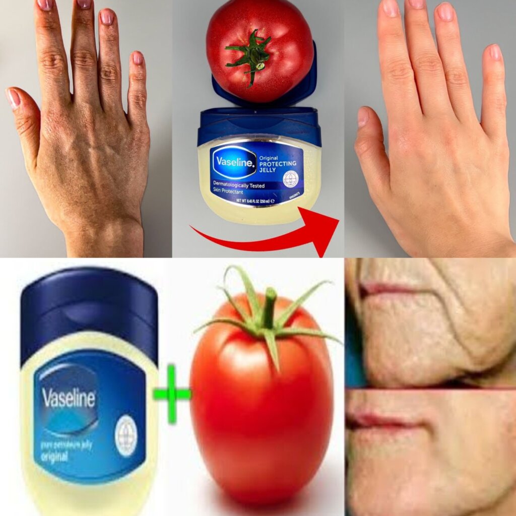 How To Use Vaseline And Tomato To Soften And Remove Wrinkles From Your ...