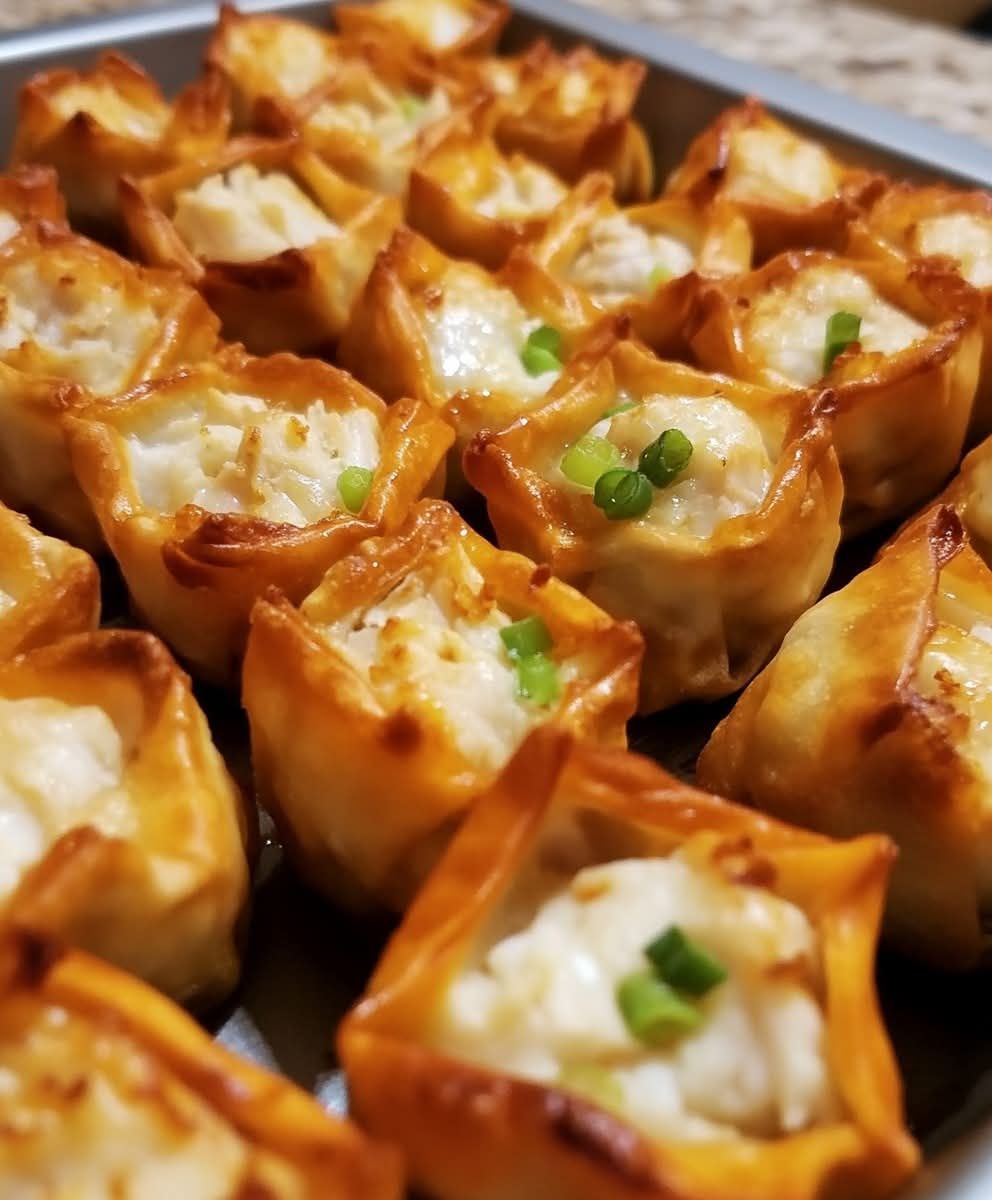 Crispy Crab Rangoon Bombs