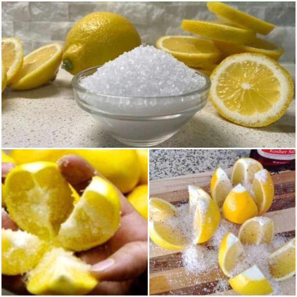 Incredible Trick Cut The Lemon In Four Pieces And Add Salt