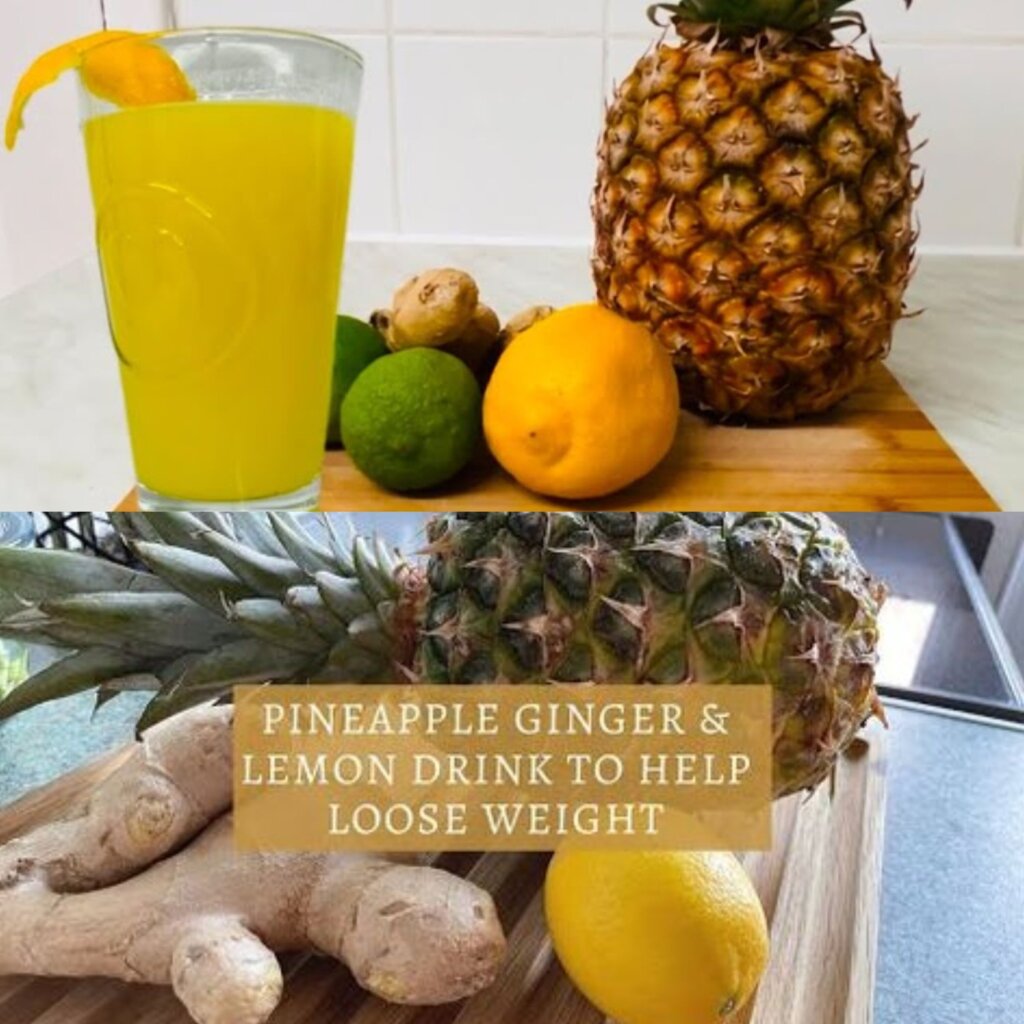 Strongest Belly Fat Burner Drink | Ginger, Lime, Lemon & Pineapple