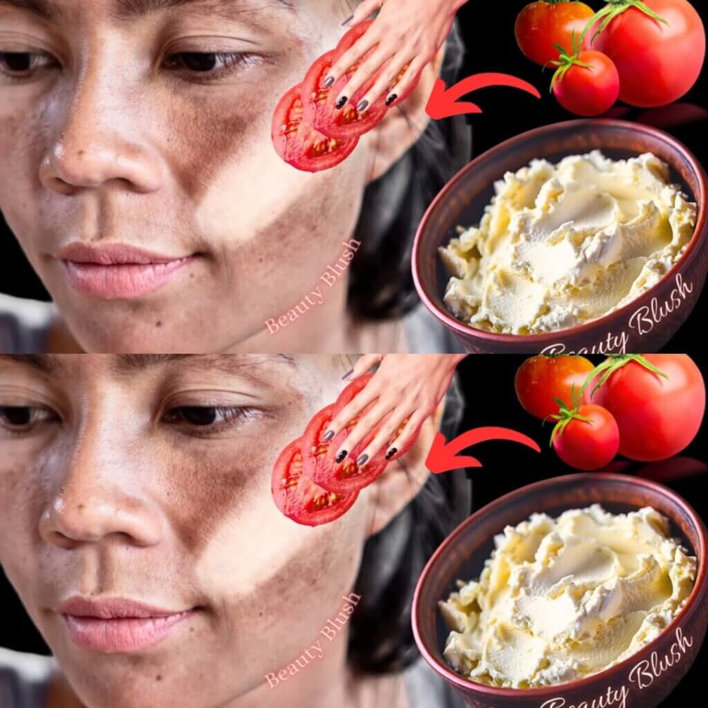 This Simple Tomato Cornstarch Mask