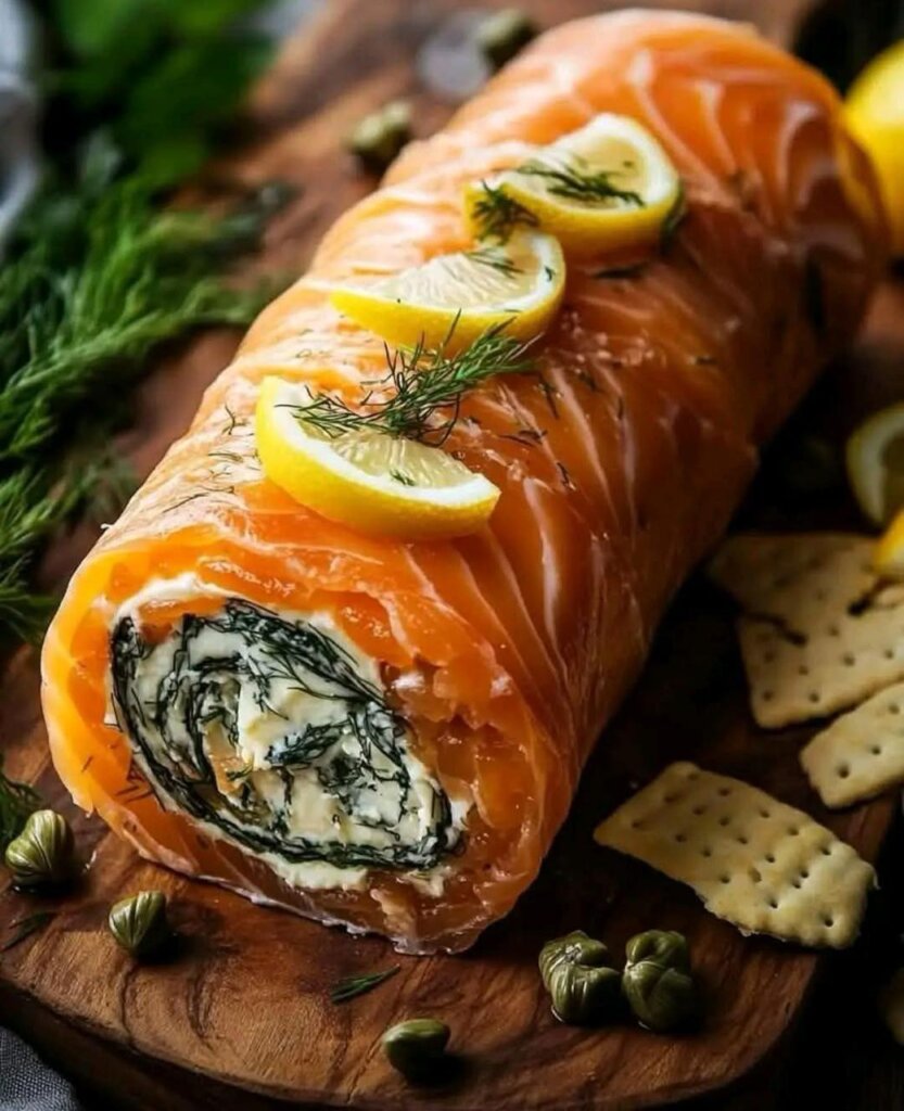 Smoked Salmon Roulade