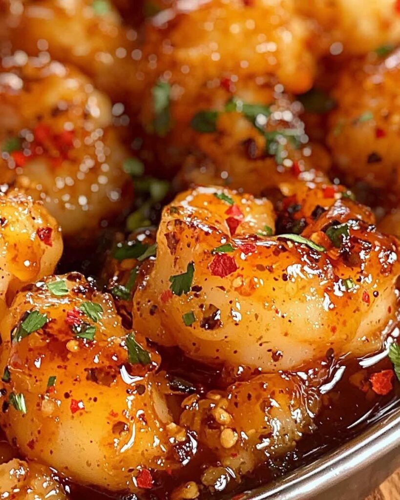 Honey Chili Garlic Shrimp