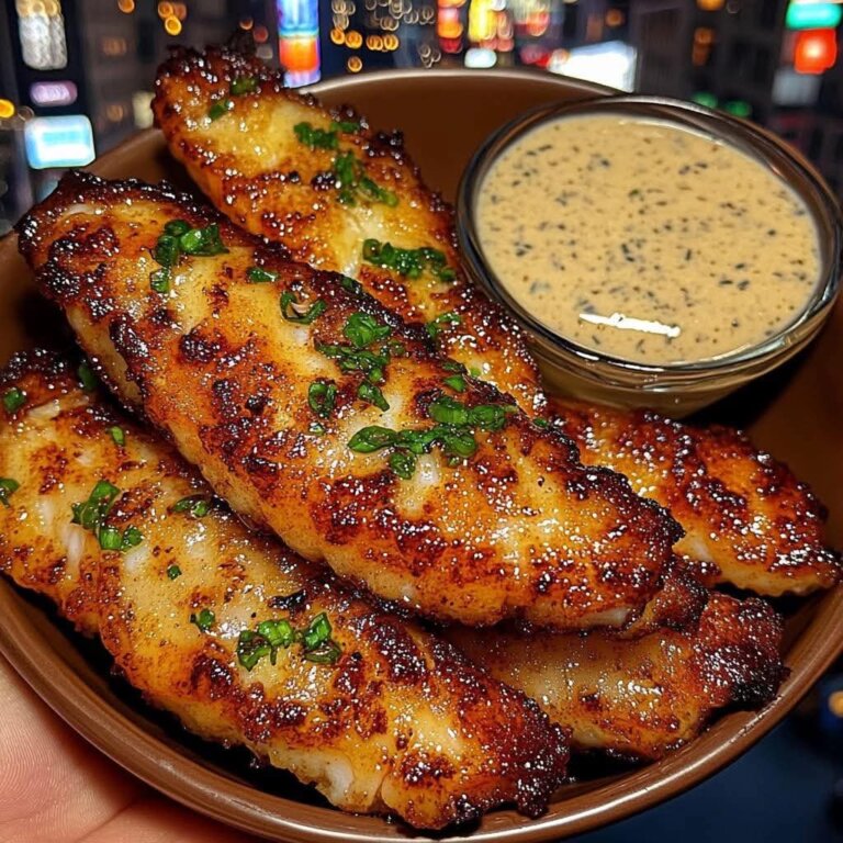 Mediterranean Crispy Cod Strips With Tartar Dipping Sauce